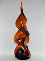Harry Pollitt Sculptural Glass Art - Harry Pollitt Biography